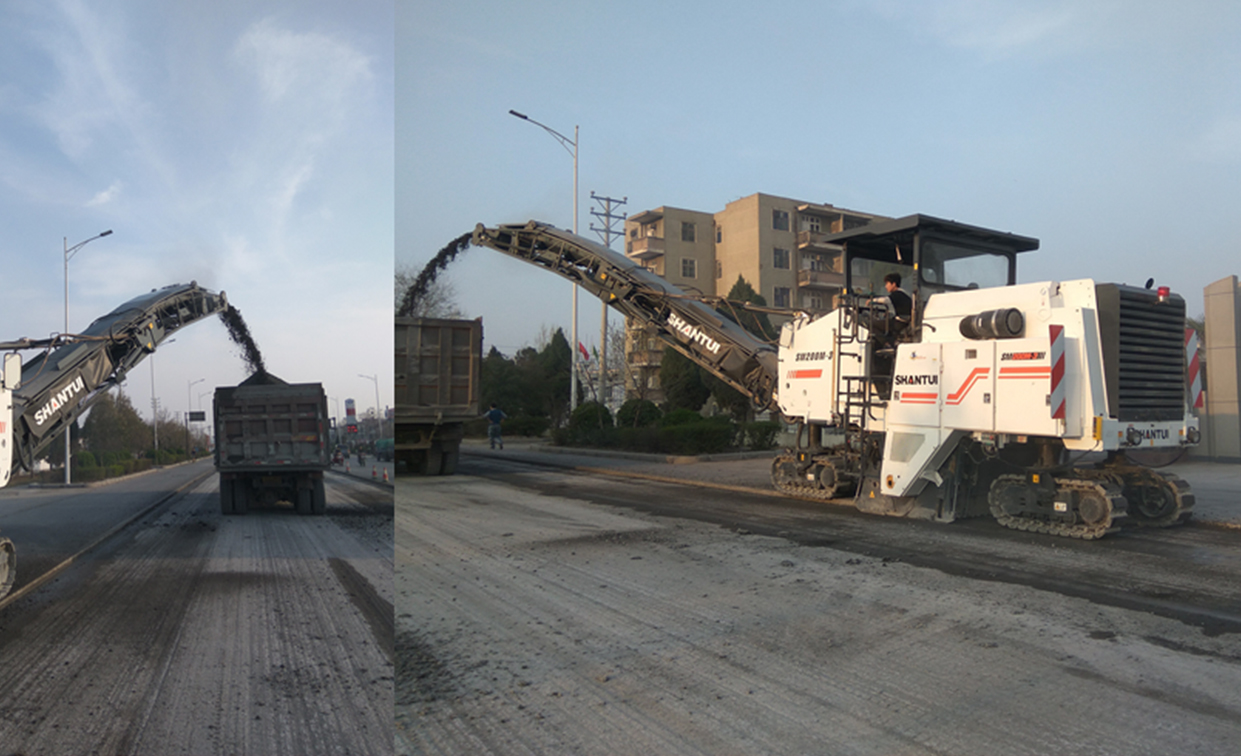 Shantui milling machine for road maintenance-Cold Milling Machine-Latin ...